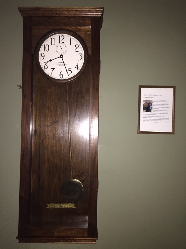 Ford 1910 Highland Park Plant ITR Master Clock Reproduction - Southeast ...
